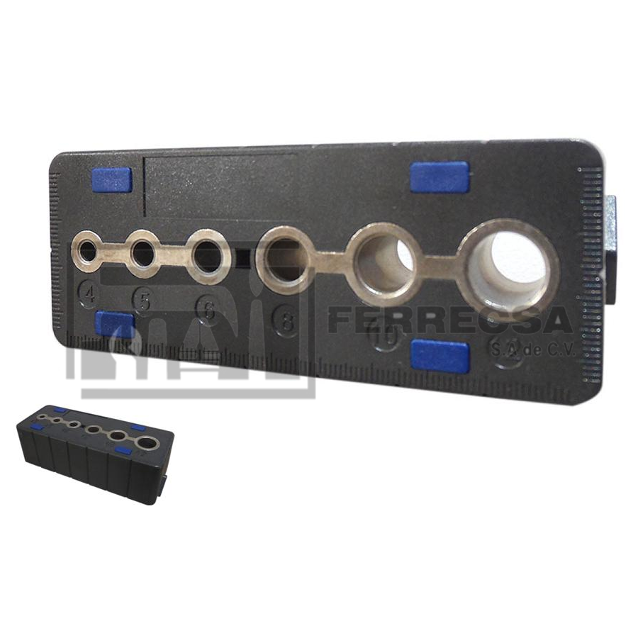 KIT PLANTILLA CENTRADORA P/BROCAS 4-12MM 290157 OBI* - Tienda Ferrecsa