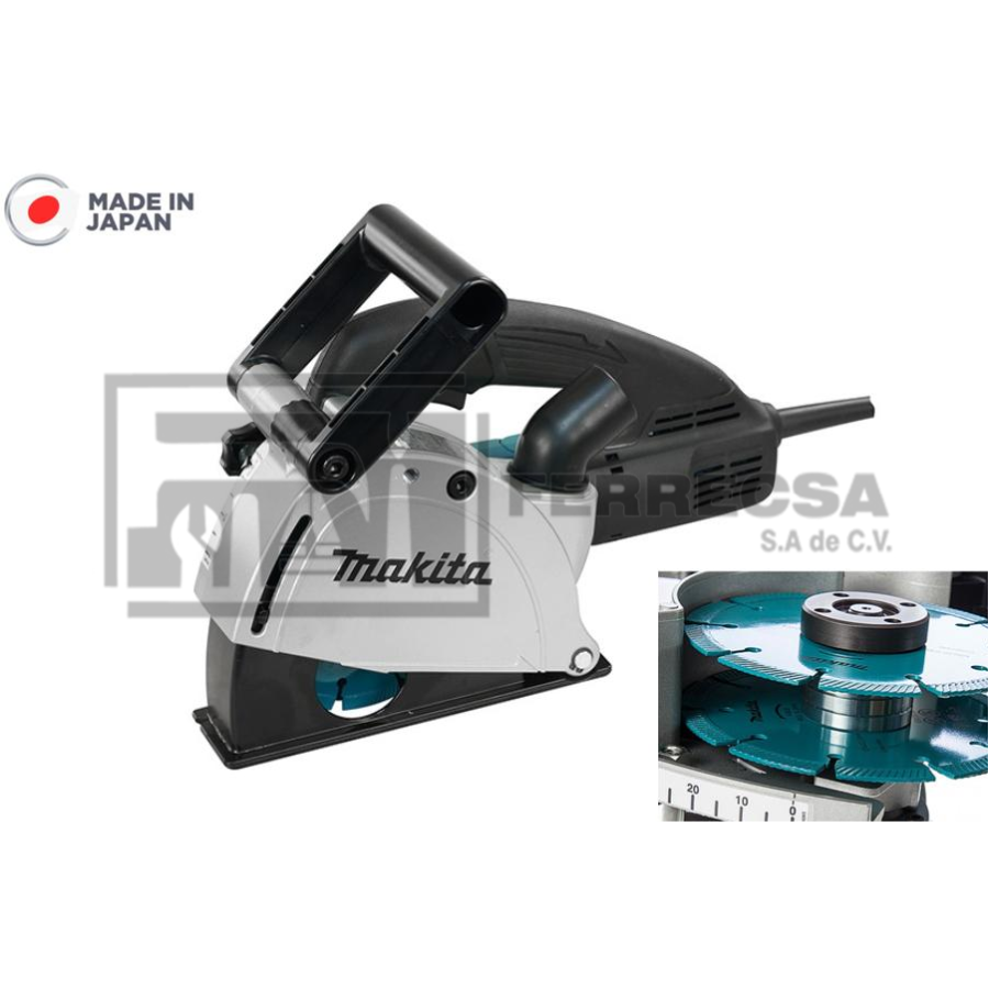 CORTADORA-RANURADORA P/CONCRETO 5" SG1250/SG1251J MAKITA* - Tienda Ferrecsa