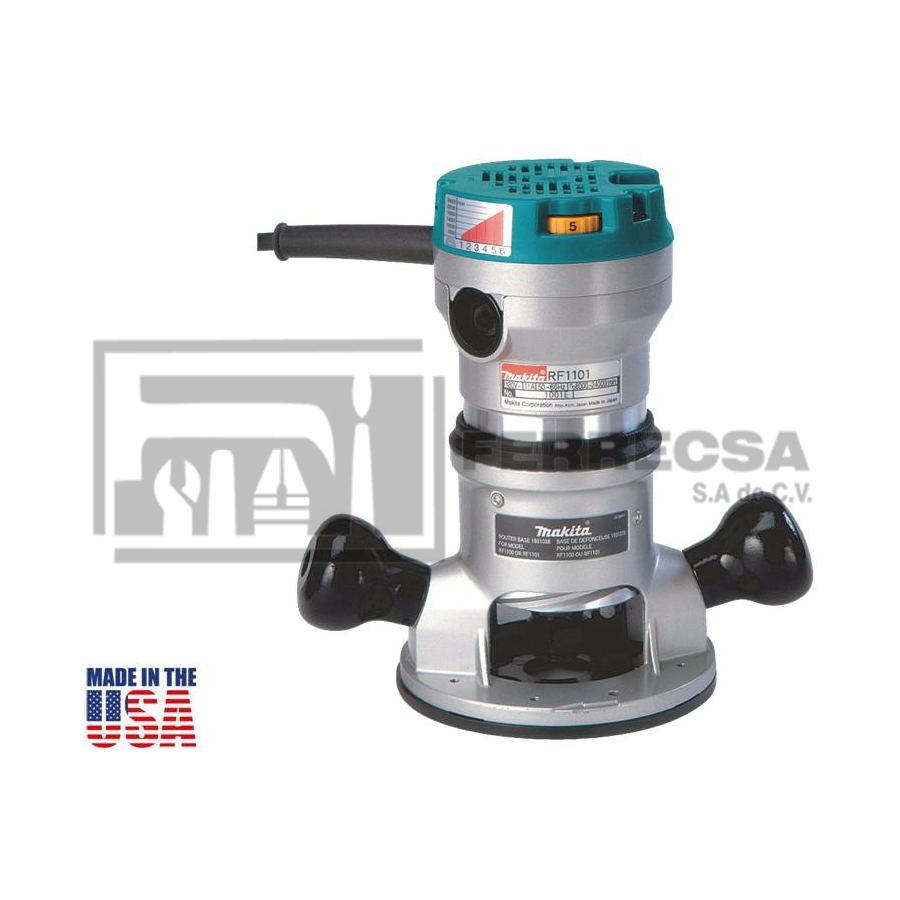 ROUTER 2 1/4HP. VV 10A RF1101 MAKITA* - Tienda Ferrecsa