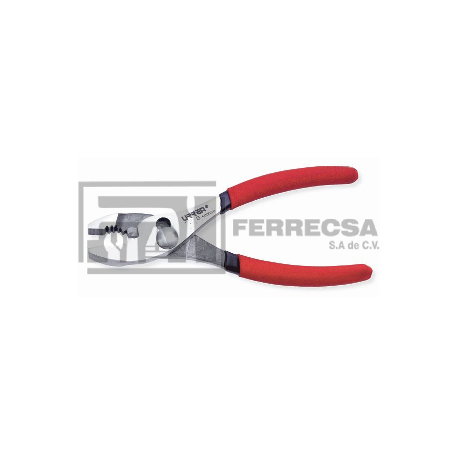 PINZA PARA MECANICO 8" C/RUBBER GRIP URREA 278G - Tienda Ferrecsa