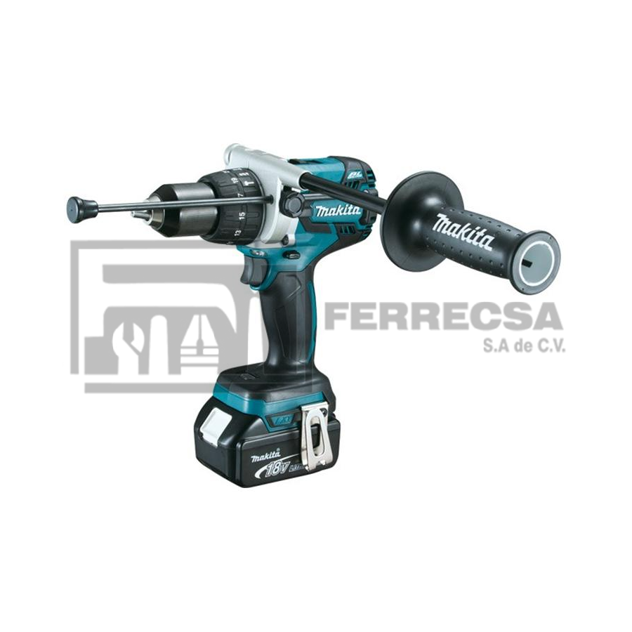 ROTOMARTILLO 1/2" 18V 5AMP DHP481RTJ MAKITA* - Tienda Ferrecsa
