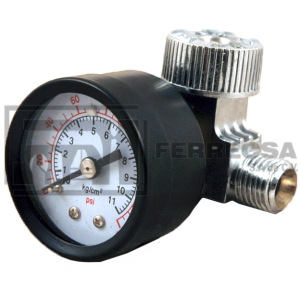 REGULADOR DE AIRE DE DIAFRAGMA CON MANOMETRO GONI 580 - Tienda Ferrecsa