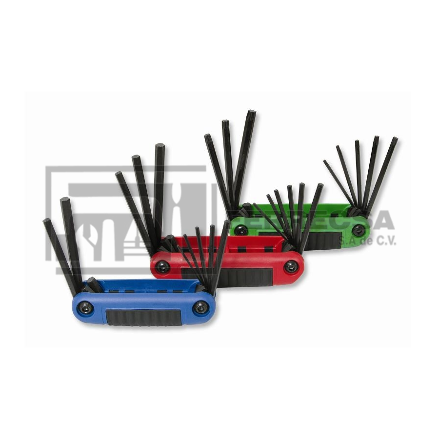 JGO LLAVES ALLEN 24PZA MM/STD/TORX URREA 49824 - Tienda Ferrecsa
