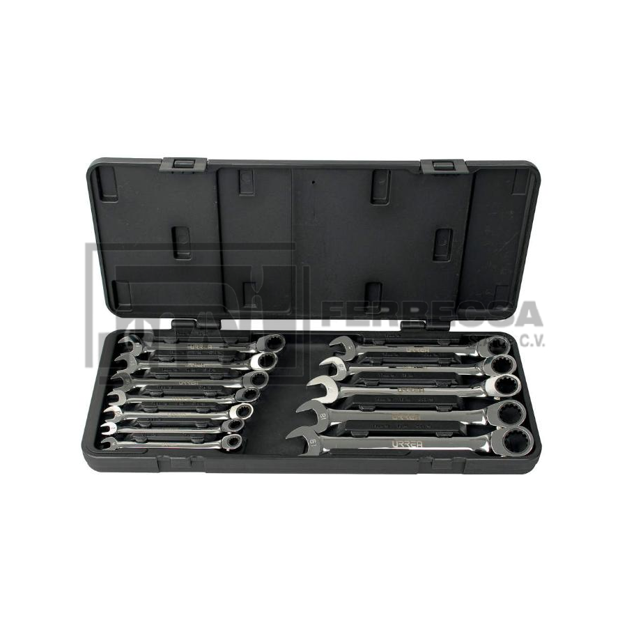 JGO LLAVES COMBINADAS MM 12PZA URREA JLMC12M - Tienda Ferrecsa