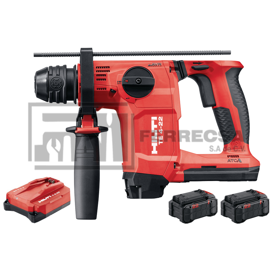 ROTOMARTILLO SDS-PLUS 22V TE4-22+B22-110 5AMP+C6-22 2253086 HILTI ...