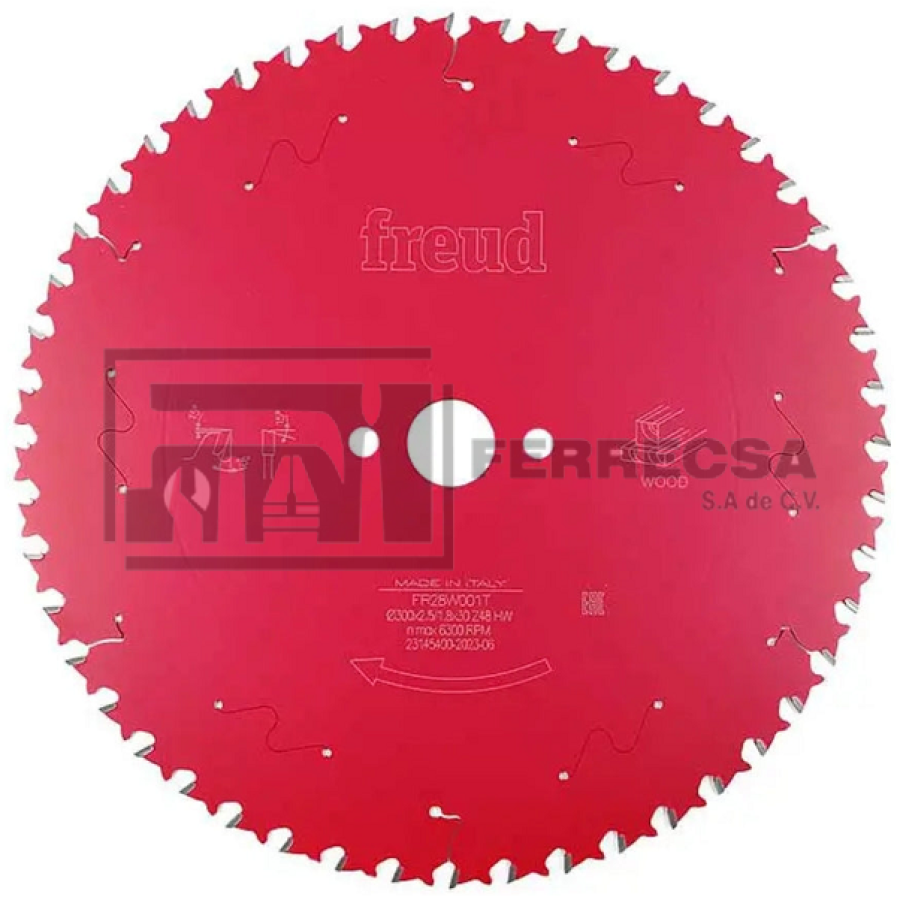 SIERRA DIABLO 12"X 44D MADERA USO GENERAL F03FS09784* - Tienda Ferrecsa