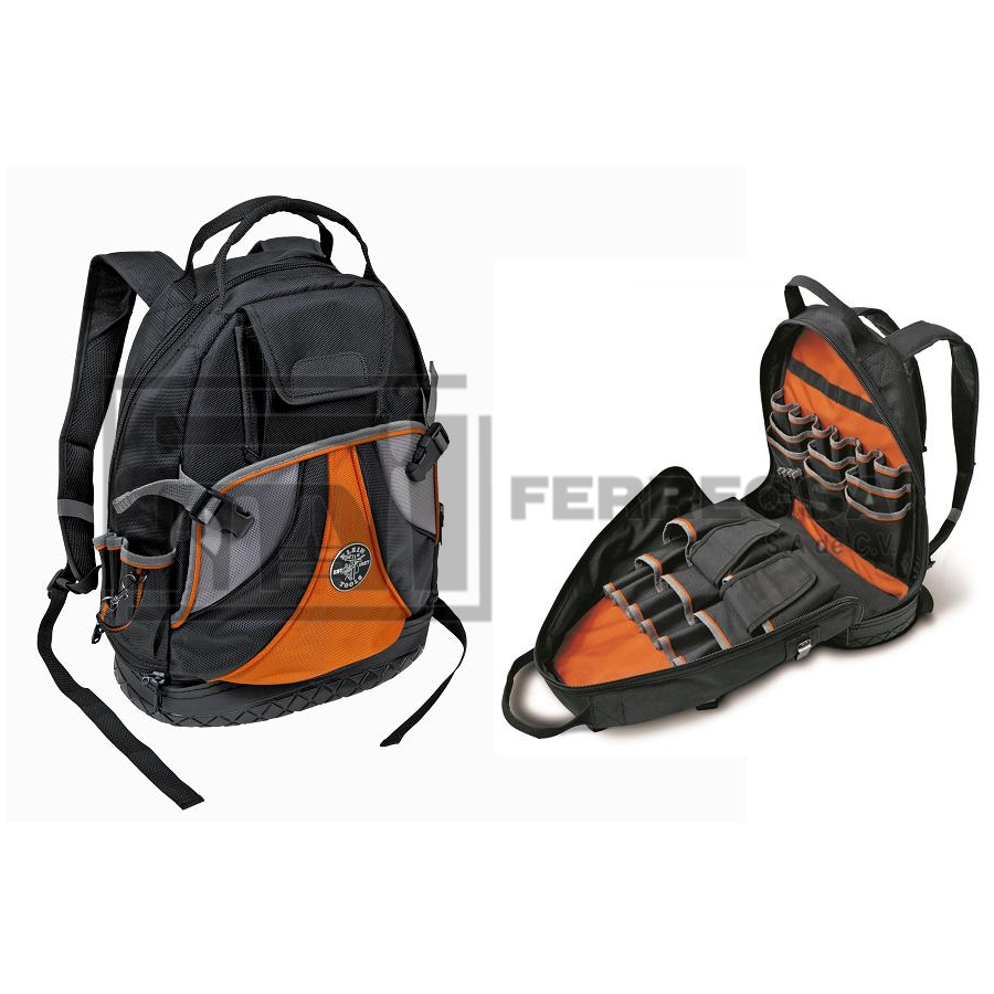 MALETA BACK-PACK RIGIDA 39 BOLSILLOS KLEIN 55421-BP - Tienda Ferrecsa