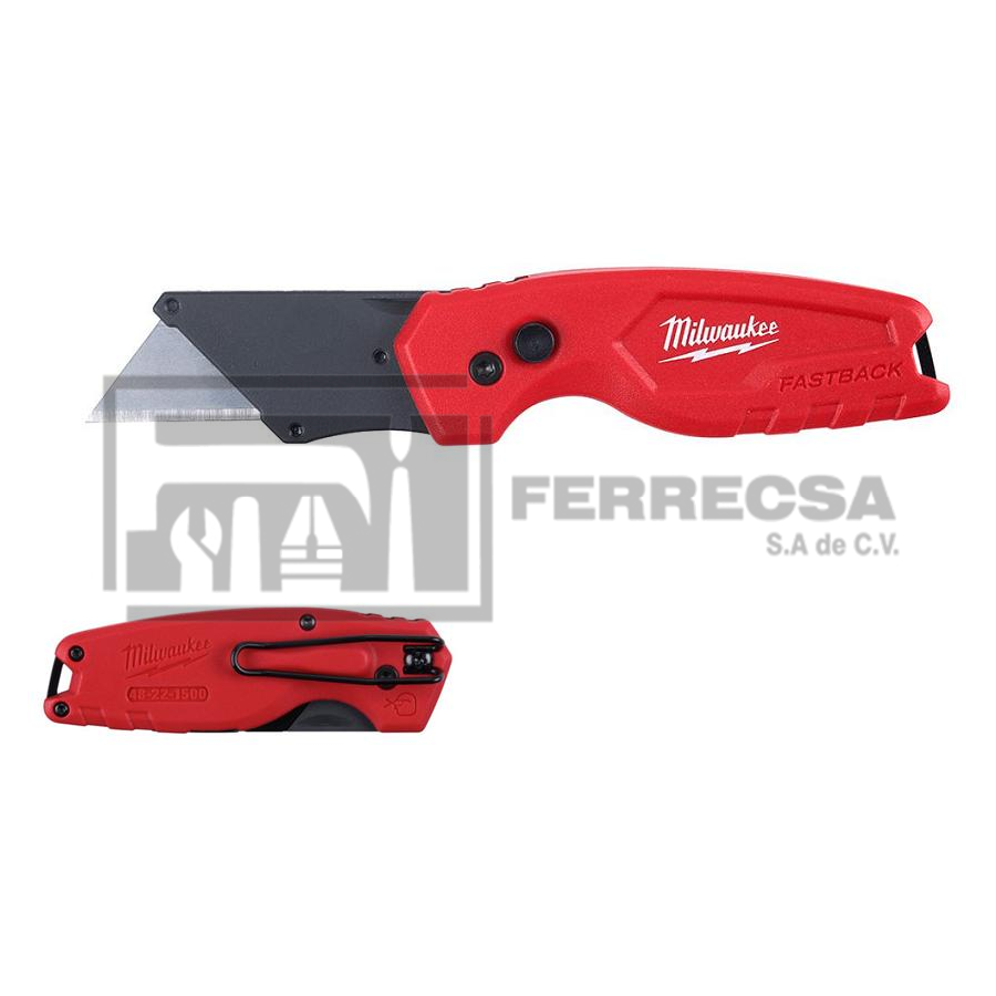 NAVAJA RETRACTIL COMPACTA 48-22-1500 MILWAUKEE* - Tienda Ferrecsa