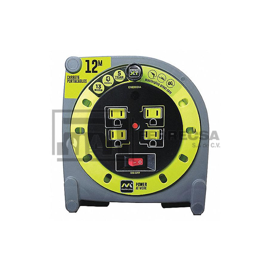 EXTENSION C/MULTICONTACTO 12M 14AWG LUCECO HMM121214G4SL-MX - Tienda ...