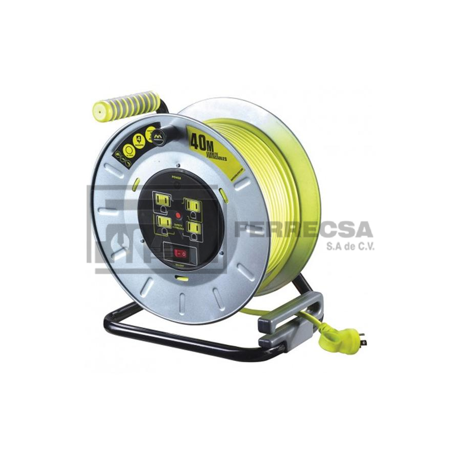 EXTENSION C/MULTICONTACTO 40M 14AWG LUCECO OTLM401114G4SL-MX - Tienda ...