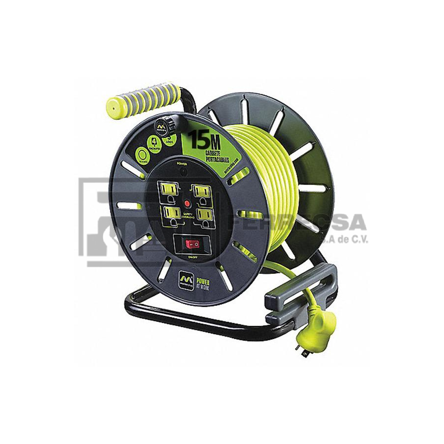 EXTENSION C/MULTICONTACTO 15M 16AWG LUCECO OMM151016G4SL-MX - Tienda ...