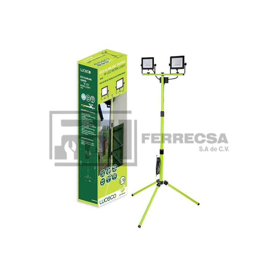 LUMINARIO TRIPIE LED 2X20W ELSWT220BG3-MX LUCECO* - Tienda Ferrecsa