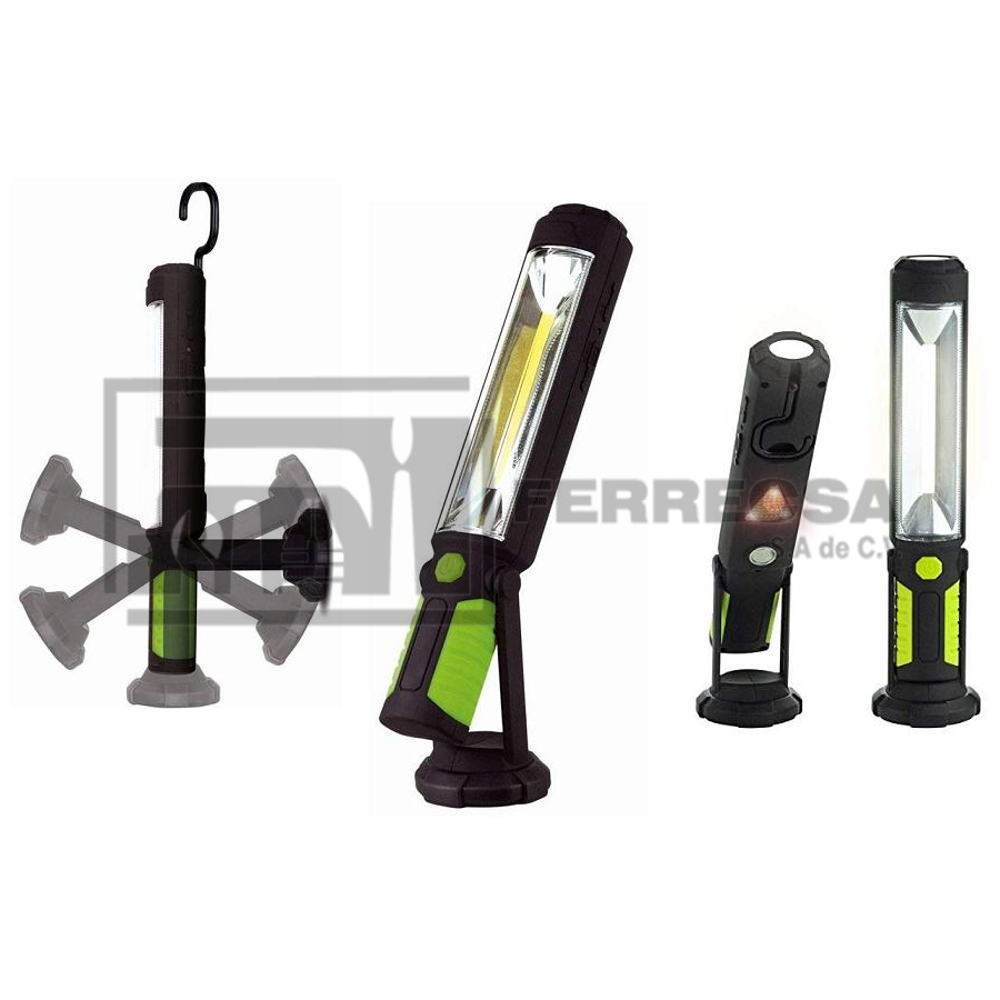 LAMPARA LED RECARGABLE 5W USB/IMAN LILT45T65 LUCECO* - Tienda Ferrecsa