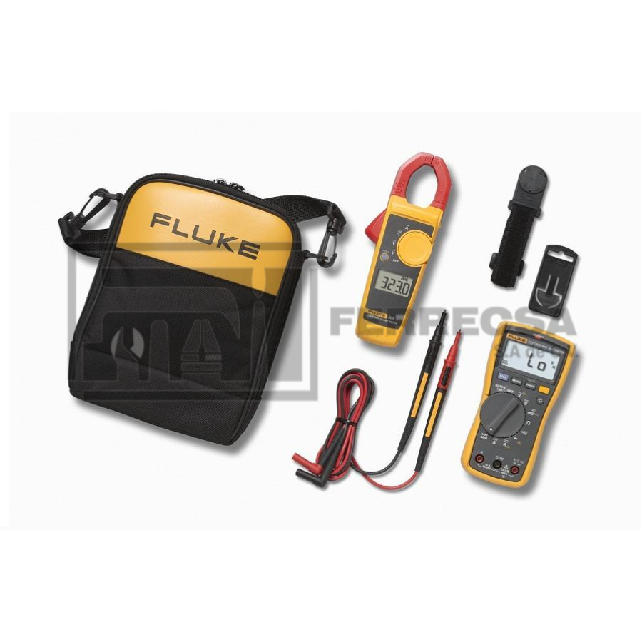 KIT ELECTRICO MULTIMETRO/AMPERIMETRO FLUKE-117/323KIT* - Tienda Ferrecsa