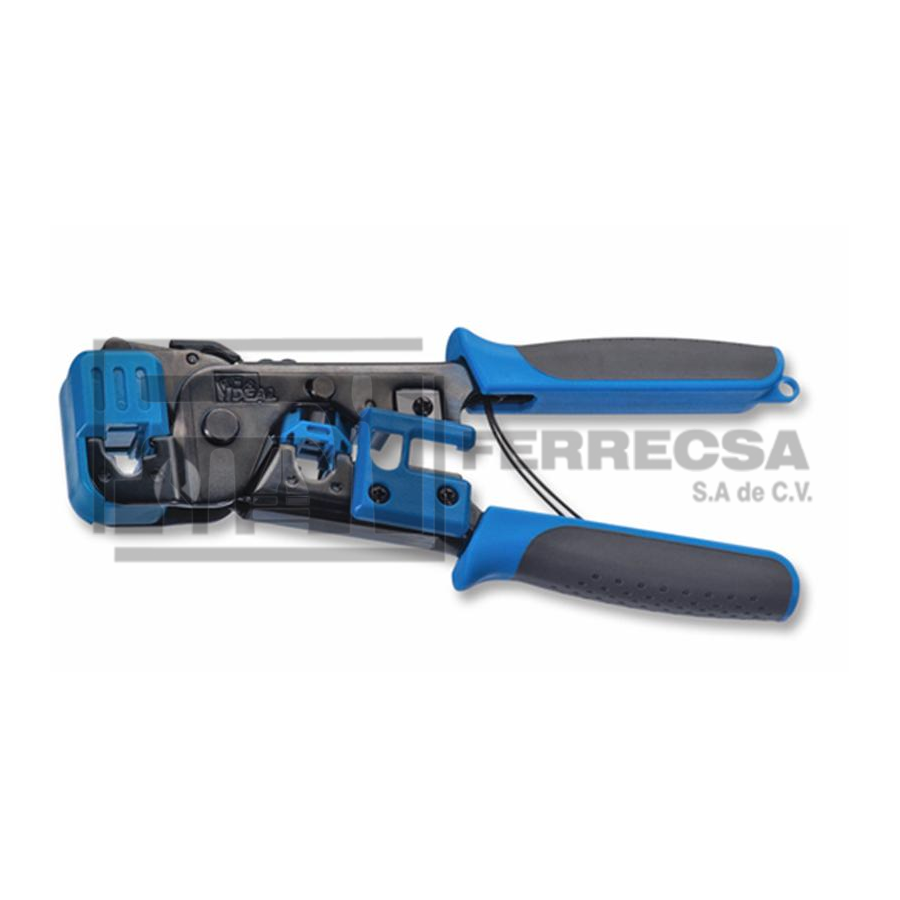 PINZA CRIMPADORA IDEAL RJ-11/RJ-45 30-496* - Tienda Ferrecsa