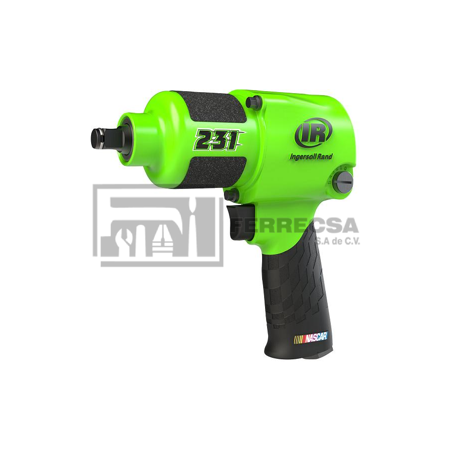 PISTOLA IMPACTO NEUM 1/2" "NASCAR" IR-231R-G INGERSOLL RAND - Tienda Ferrecsa