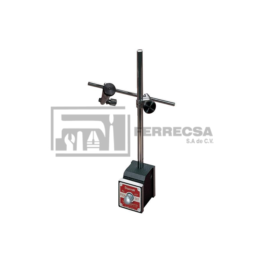 BASE MAGNETICA P/INDICADOR C/ACCES. STARRET 657AA 52743* - Tienda Ferrecsa